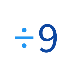 Lessons - Division Facts - 9 Times Table