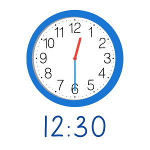 Lessons - Telling the Time to the Hour and Half Past