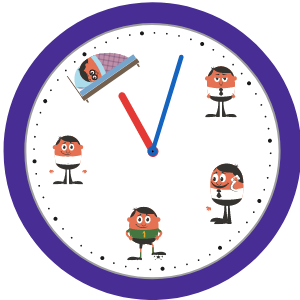 Übungen - My daily routine