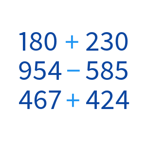 Lessons - Mixed Addition and Subtraction within 1,000