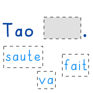 Übungen - Utiliser des verbes