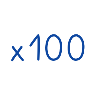 Exercices - Multiplier par 100
