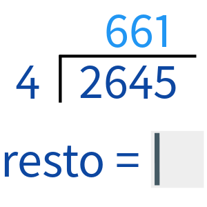 Ejercicios - División con resto