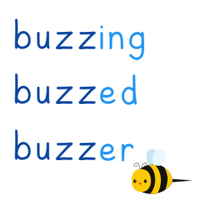 Lessons - Suffixes: '-ing', '-ed', '-er'