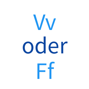 Übungen - v-Laute unterscheiden