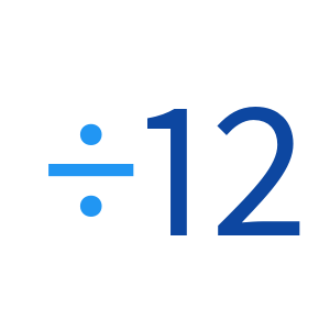 Lessons - Division Facts - 12 Times Table
