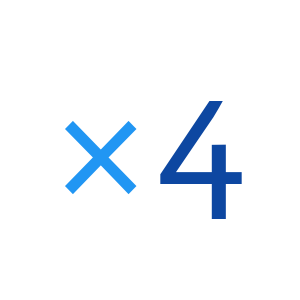 Lessons - Multiplication Facts - 4 Times Table