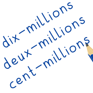 Übungen - Écrire les nombres en lettres