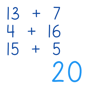 Lessons - Number Bonds to 20