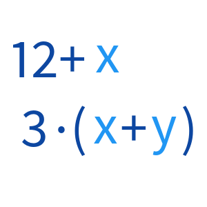 Übungen - Terme und Variablen kennenlernen