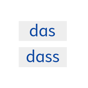 Übungen - das oder dass?